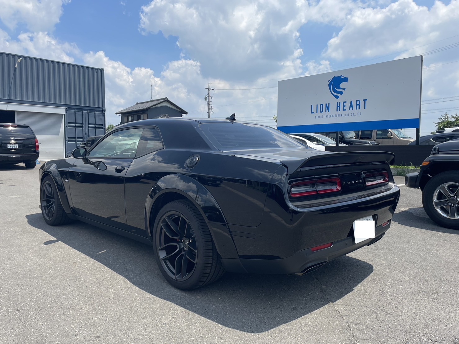[納車車両] ダッジチャレンジャー SRT ヘルキャットワイドボディ | LION HEART