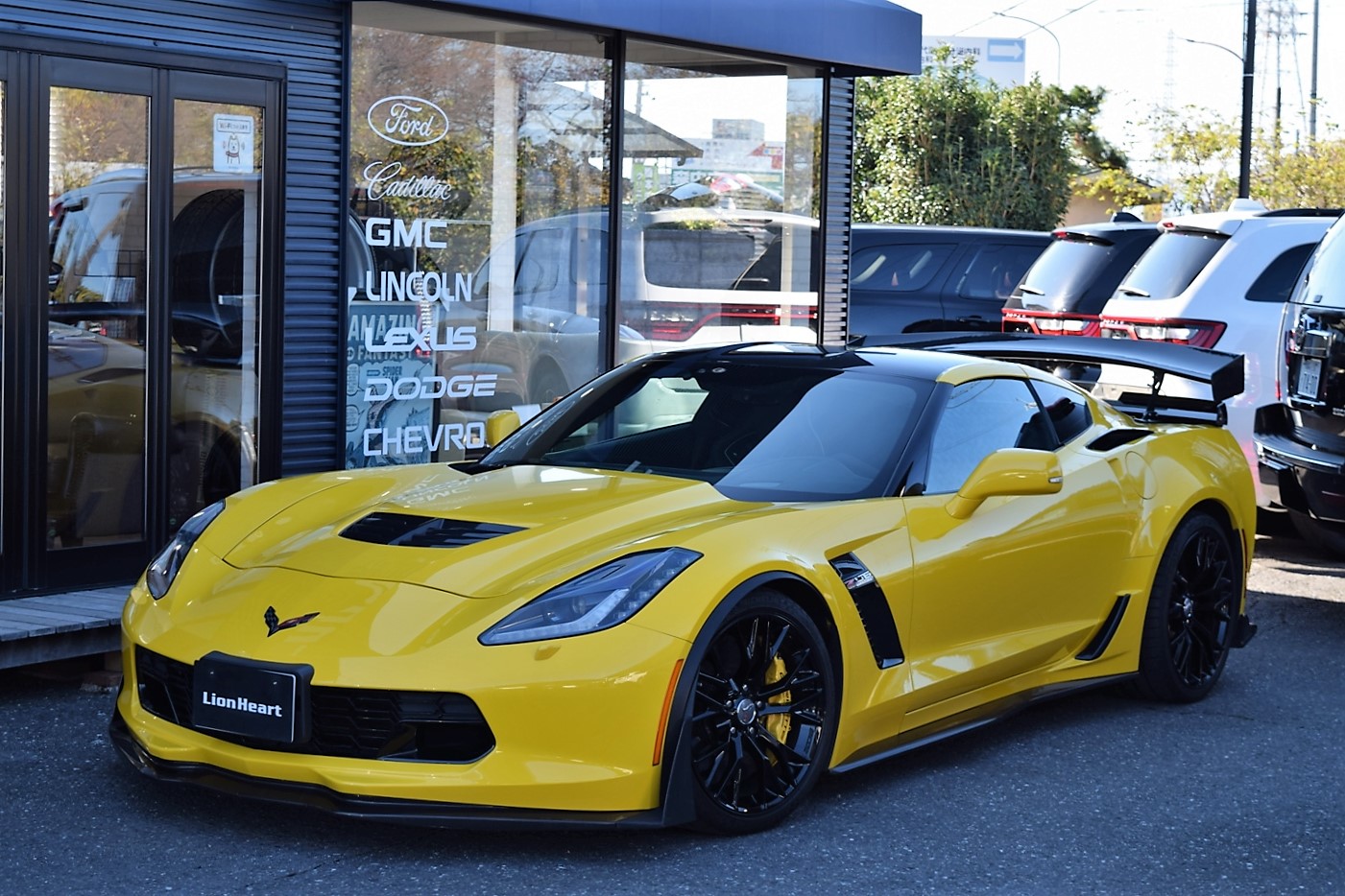 [納車車両] シボレー コルベット C7 ZO6 ZO7パッケージ | LION HEART